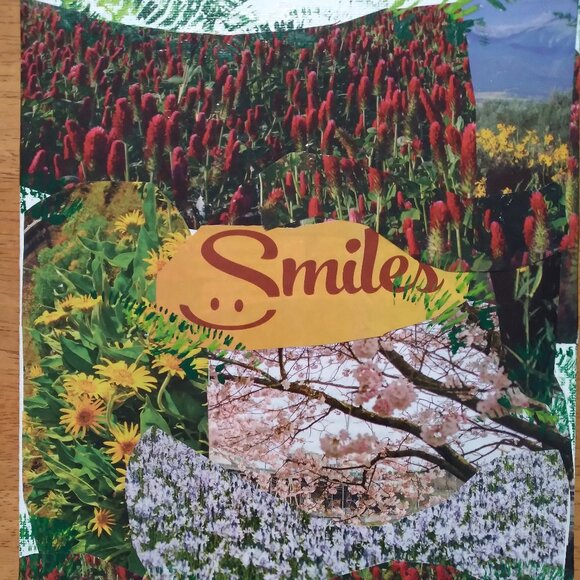 Hand Crafted | Art | Hand Crafted Smiles Collage | Poshmark
